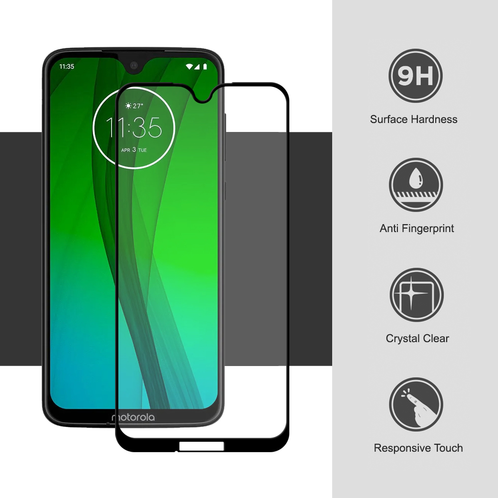Full Tempered Glass Screen Protector For Motorola Moto G Plus